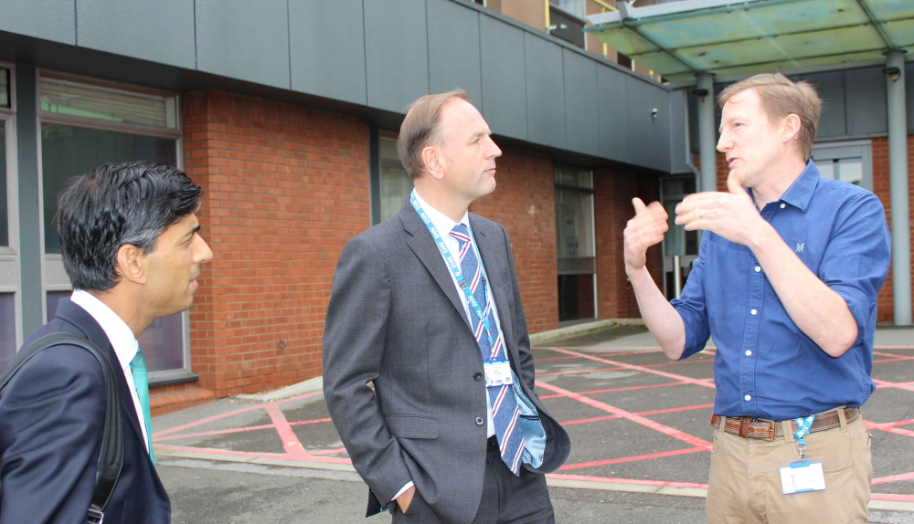 NHS boss visits Friarage Hospital - Hambleton Today