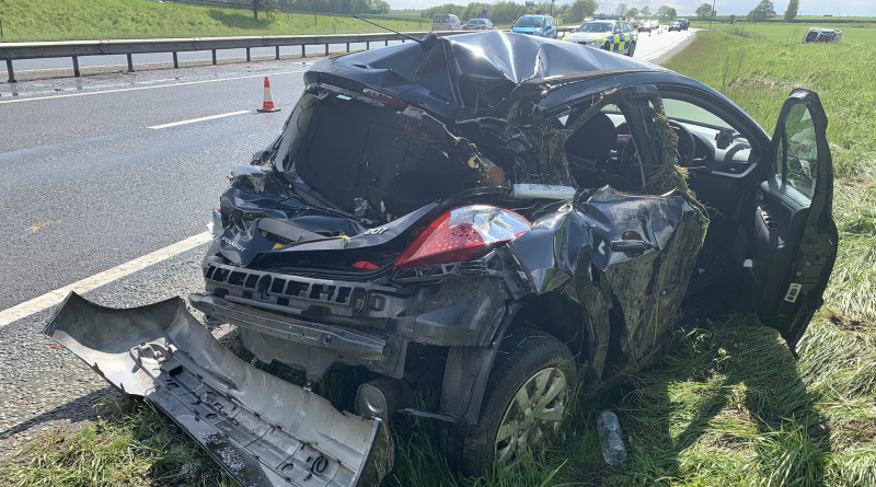 Motorists escape injuries in A168 crashes - Hambleton Today
