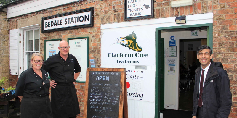 Full steam ahead for Bedale Station businesses - Hambleton Today