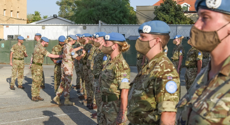 Dishforth-based soldiers awarded medals for peacekeeping work ...