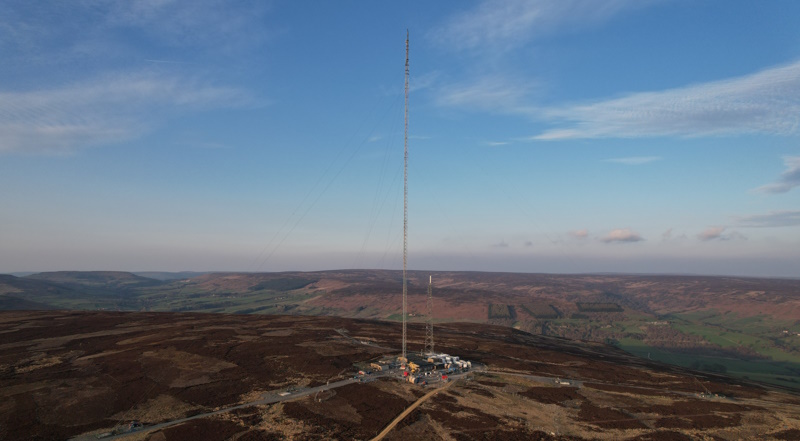 New 300m Bilsdale mast to be switched on next week - Hambleton Today
