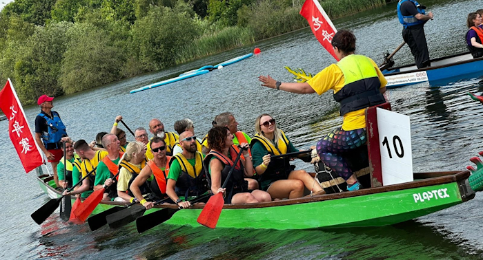 Hambleton running club takes to water for charity - Hambleton Today