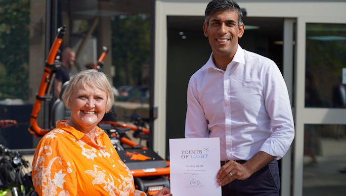 Rishi Sunak honours Dales access campaigner with Prime Minister’s award ...