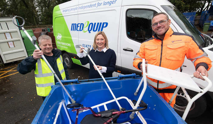 Medical equipment recycling scheme reaches five-tonne mark - Hambleton ...