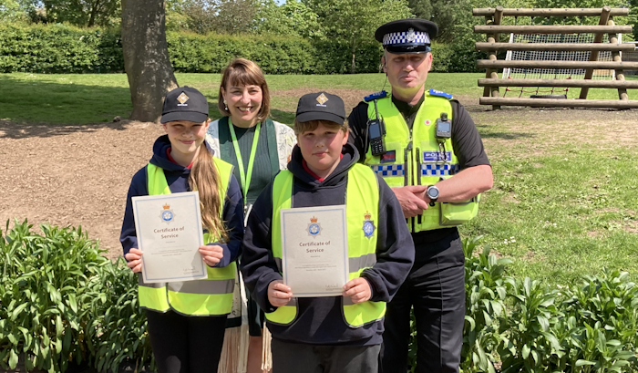 Mini police scheme get uniform thanks to grant - Hambleton Today