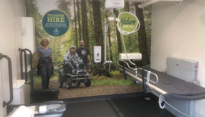 Changing places facility opens at national park centre - Hambleton Today