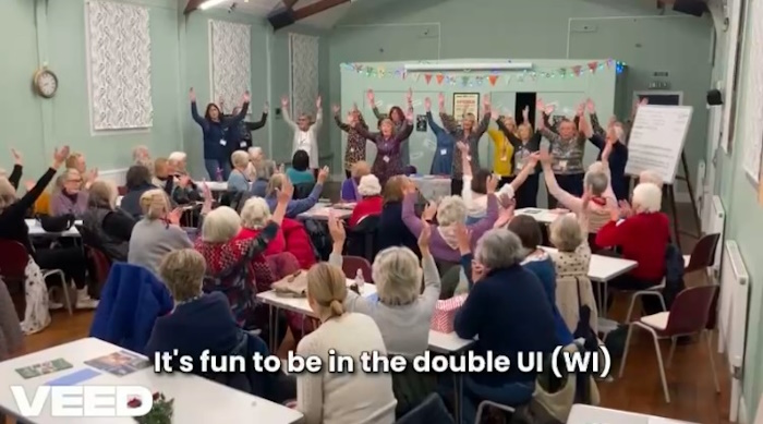 Women's Institute flash mob video goes viral - Hambleton Today